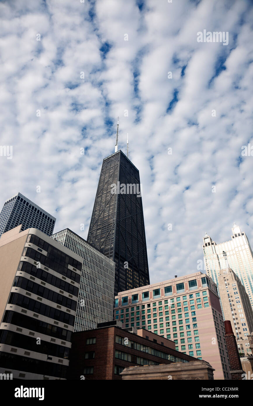 USA, Illinois, Chicago, Hancock Building Stock Photo - Alamy