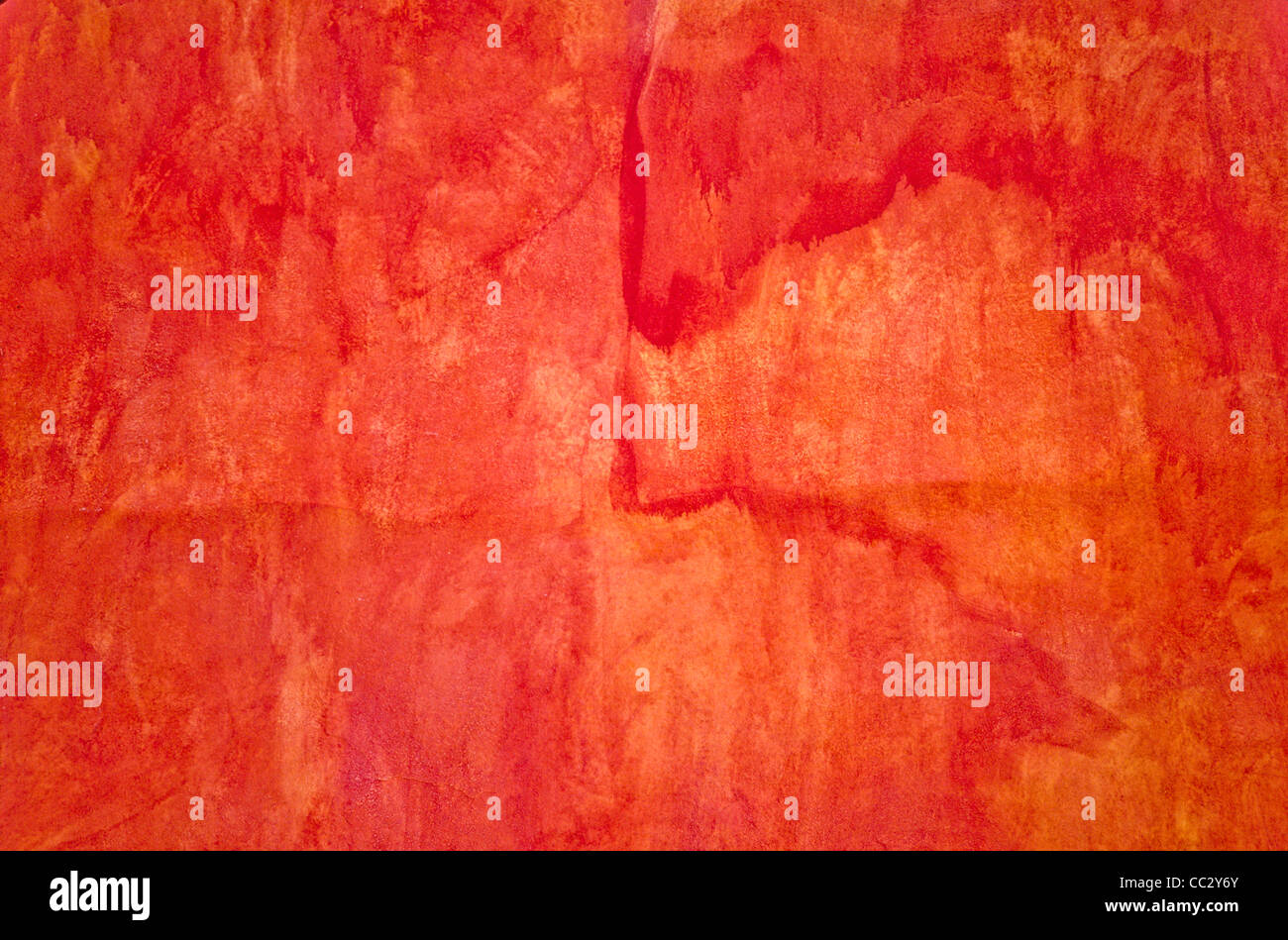 Mexico, Red wall Stock Photo - Alamy