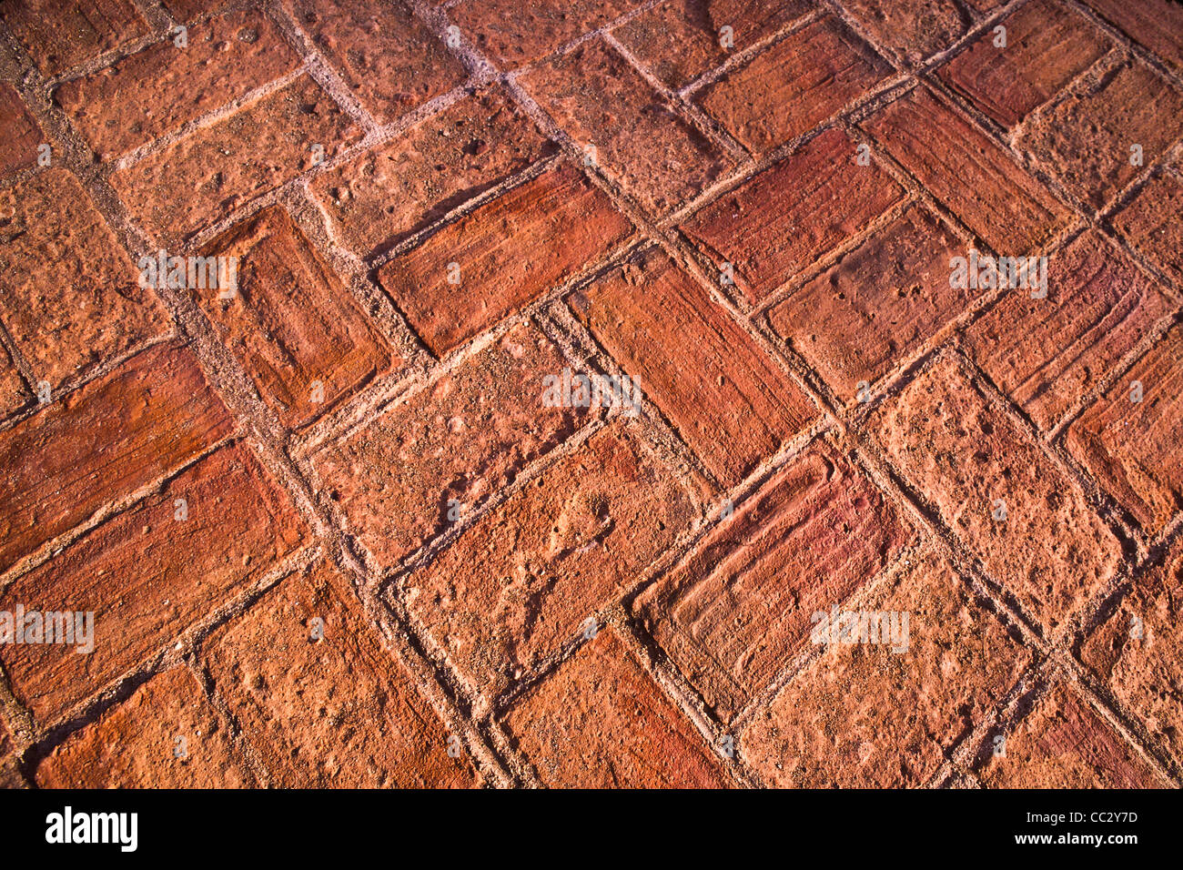 Mexico, Brick walkway Stock Photo - Alamy