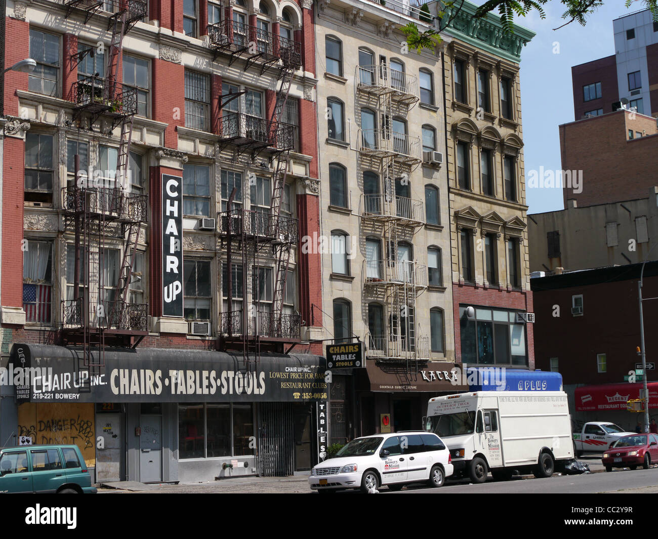 Old fire escape car hi-res stock photography and images - Alamy