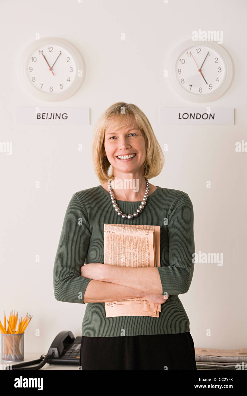 World time zone clock hi-res stock photography and images - Alamy