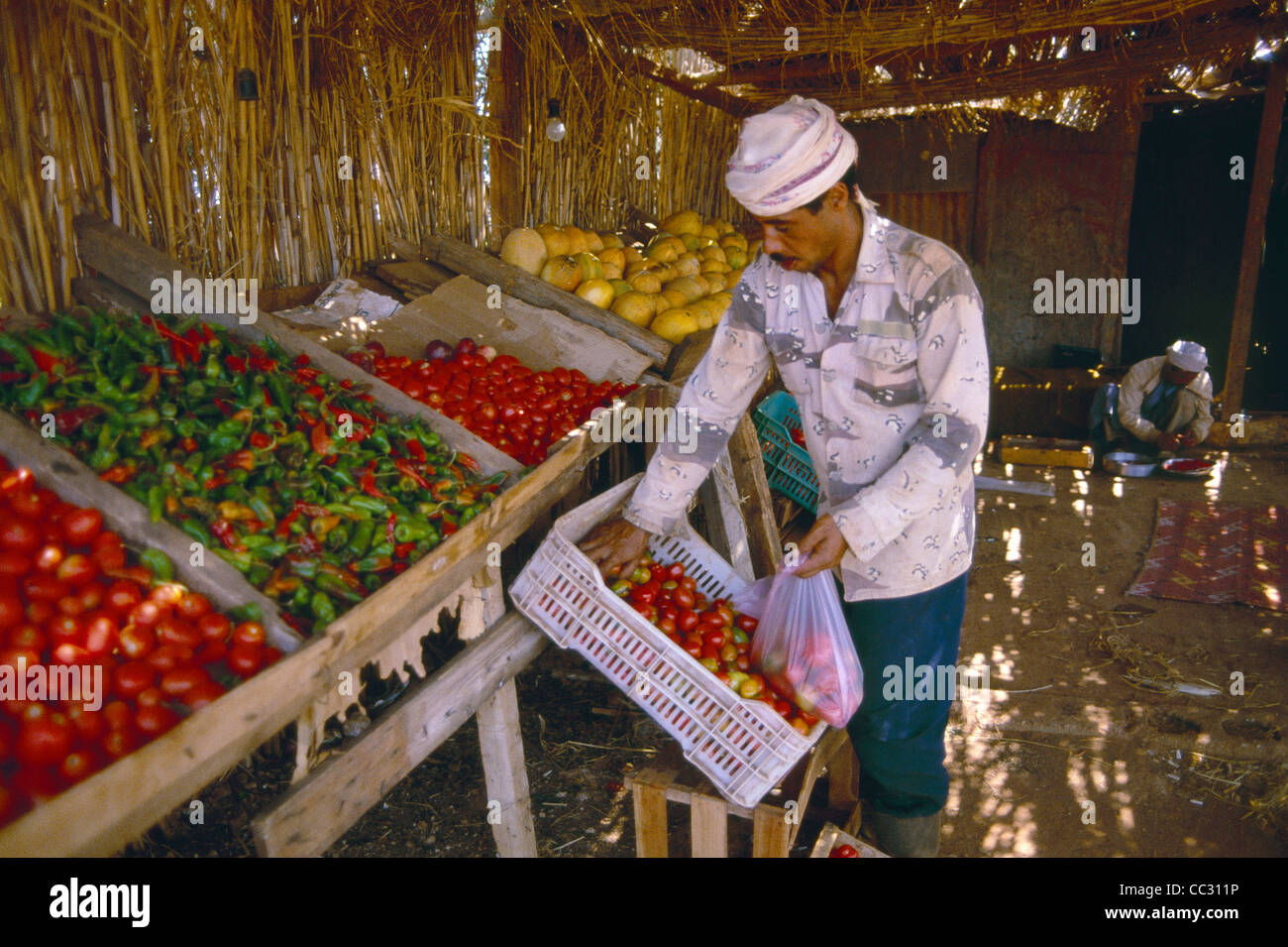 Libya vegetable market hi-res stock photography and images - Alamy
