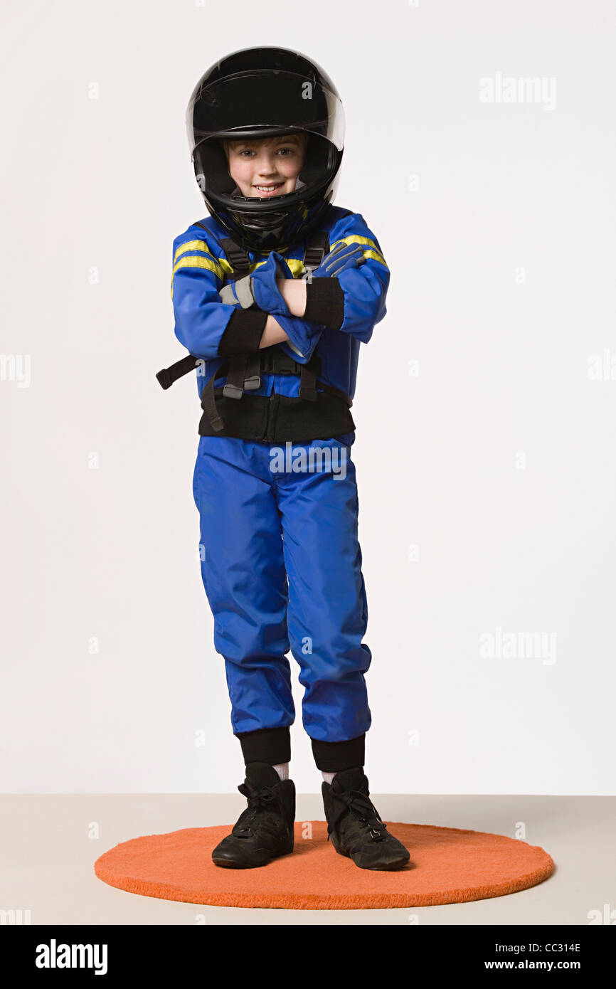 Girl in crash helmet hi-res stock photography and images - Alamy
