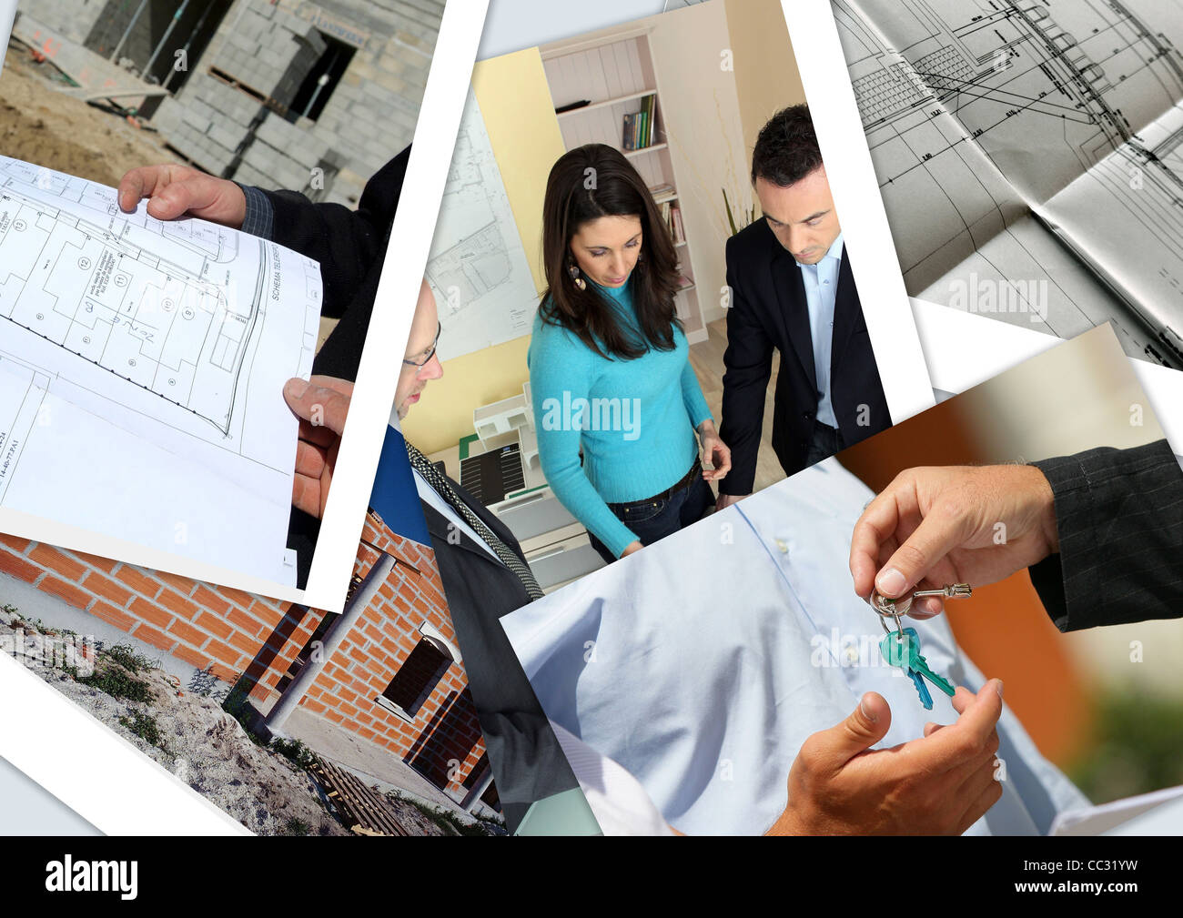 Real estate acquisition hands hi-res stock photography and images - Alamy
