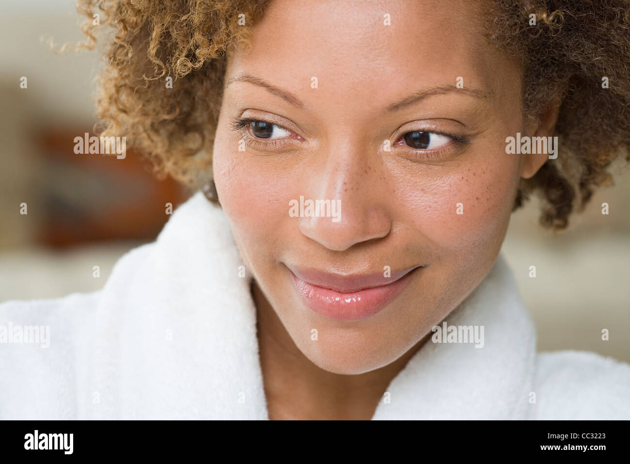 USA, California, Los Angeles, Portrait of attractive woman Stock Photo ...