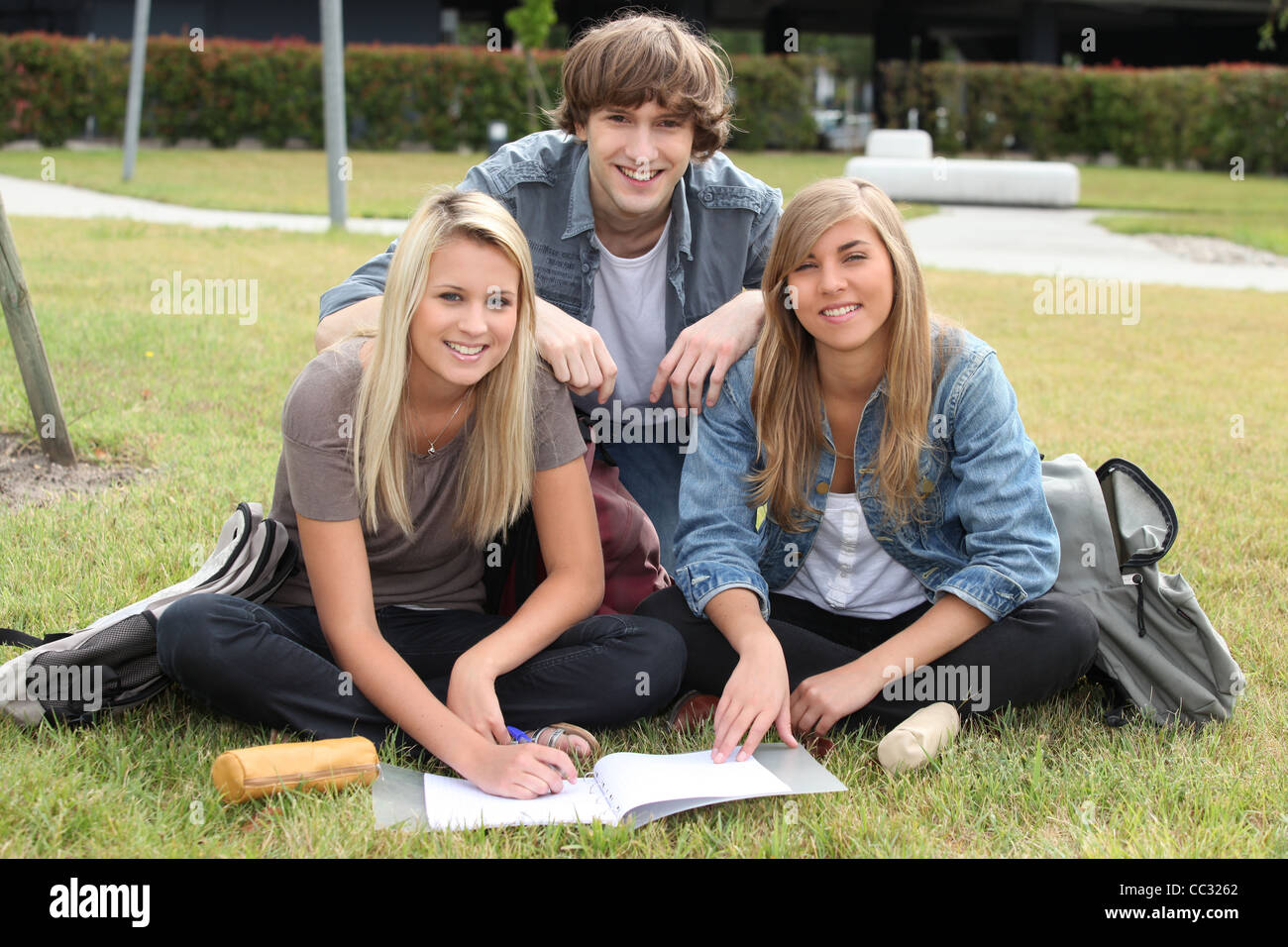 group of students Stock Photo - Alamy