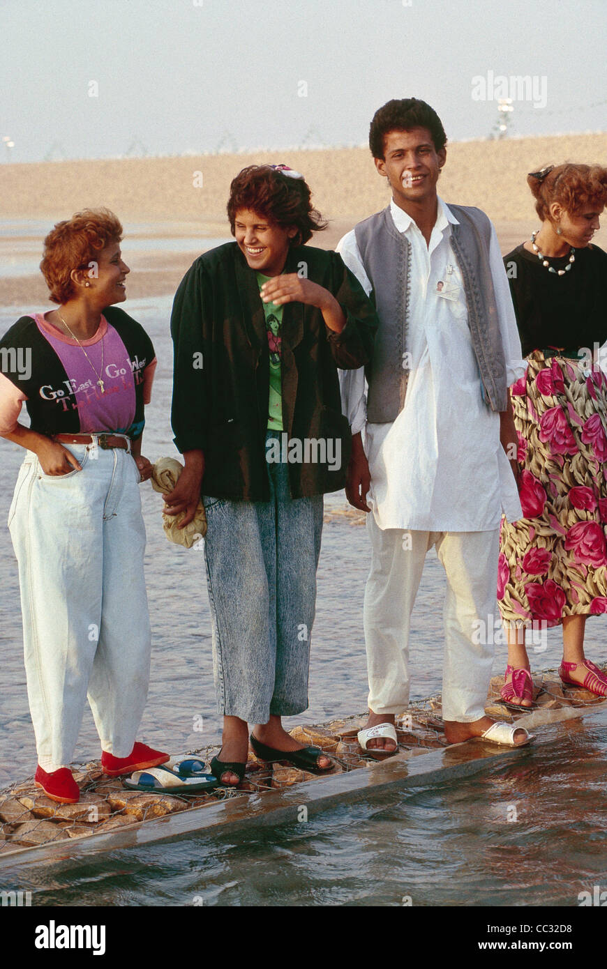 The opening of the Great Man Made River Project bringing water from ...