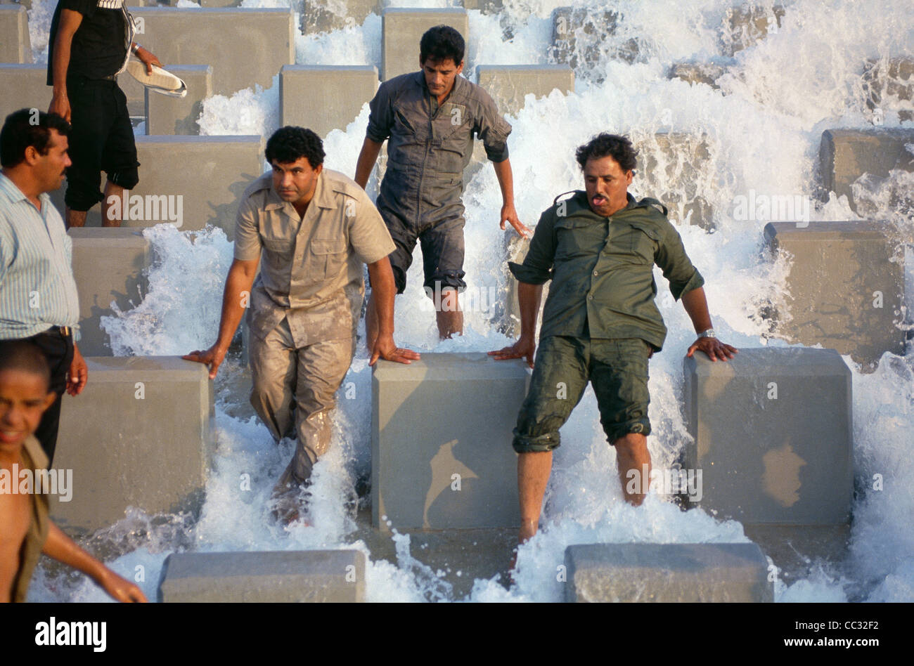 The opening of the Great Man Made River Project bringing water from ...