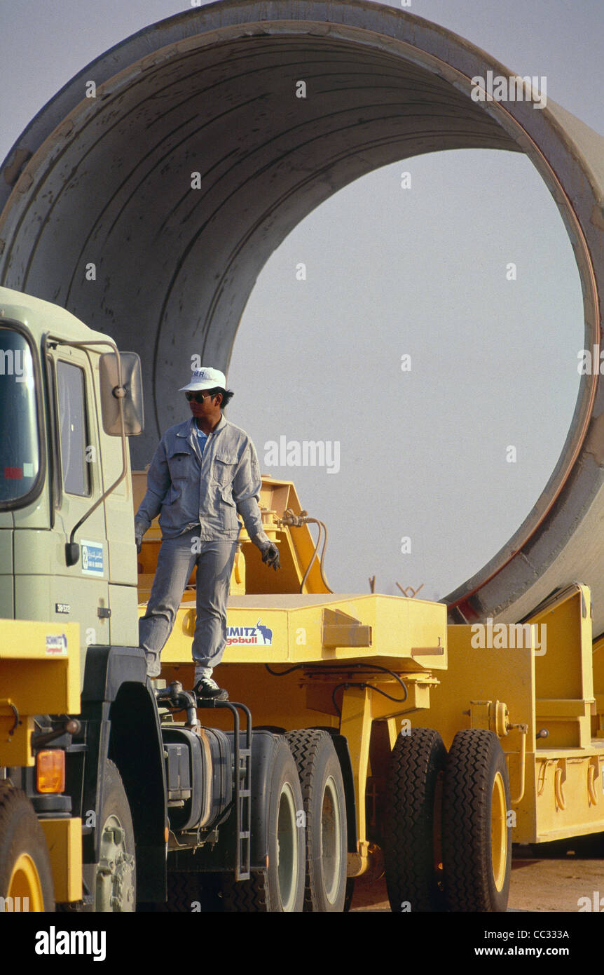 The opening of the Great Man Made River Project bringing water from ...