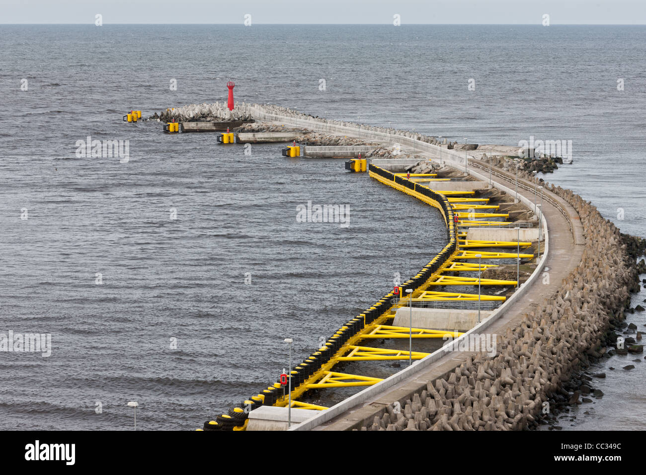 Marine gates in Kolobrzeg City Stock Photo - Alamy