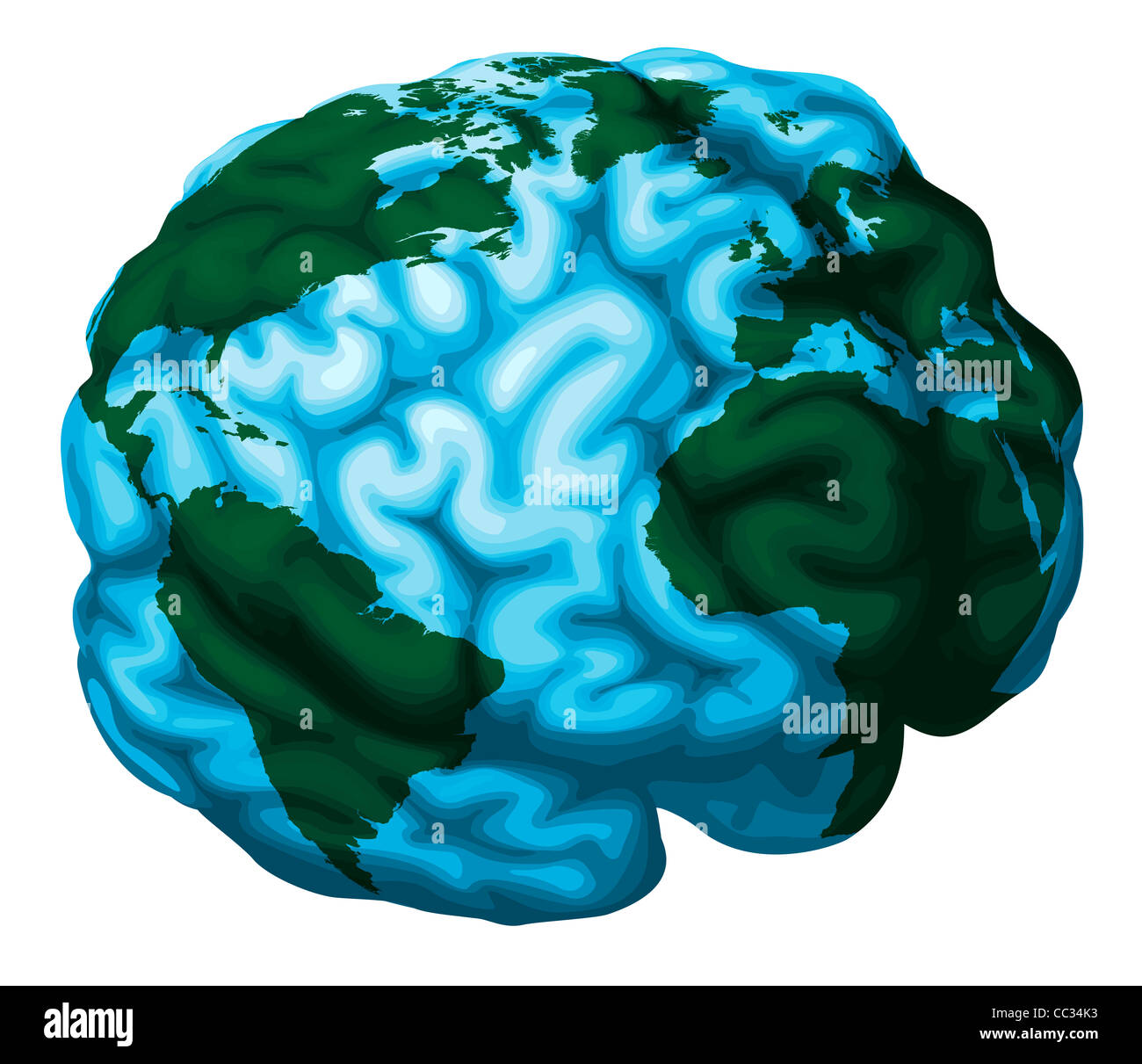 World in mind Cut Out Stock Images & Pictures - Alamy