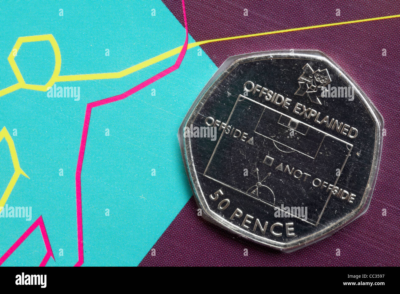 Offside explained 50p hi-res stock photography and images - Alamy