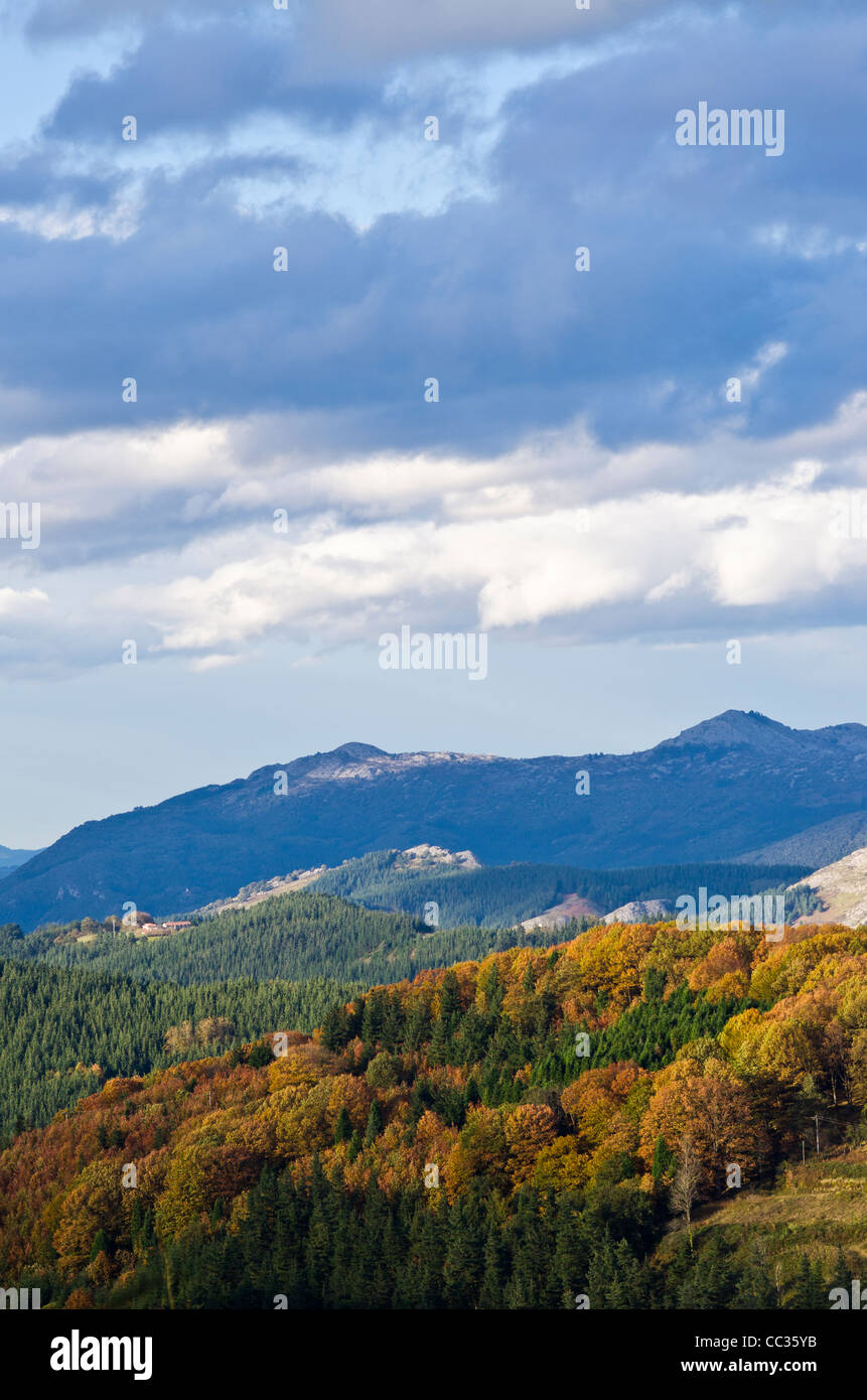 Gorbea Nature Park, Biscay, Basque Country. Spain Stock Photo - Alamy