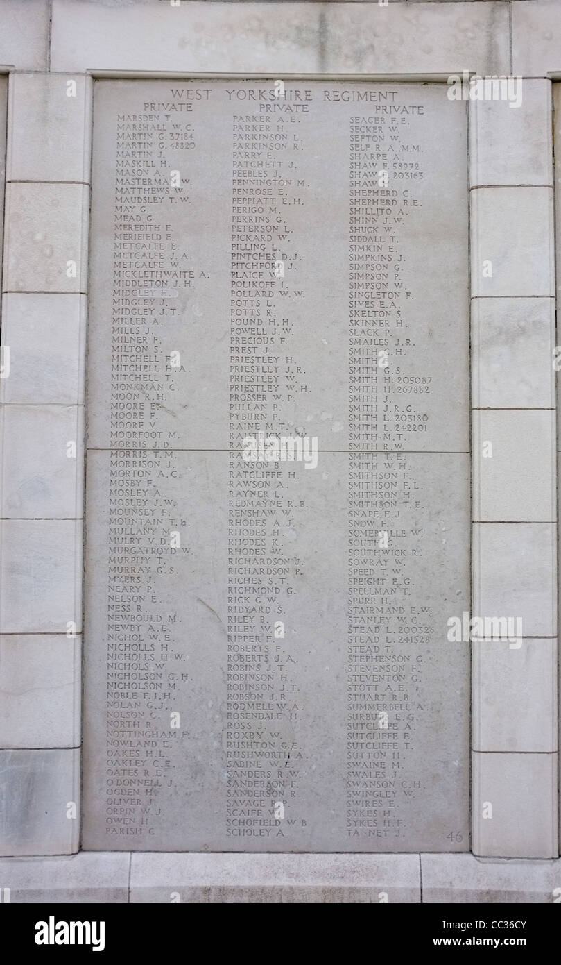 Tyne Cot Cemetery, Zonnebeke, Ypres Salient Battlefields, Belgium Stock ...