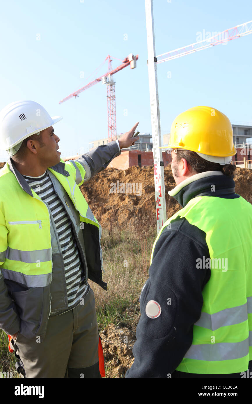 manpower in construction site Stock Photo - Alamy