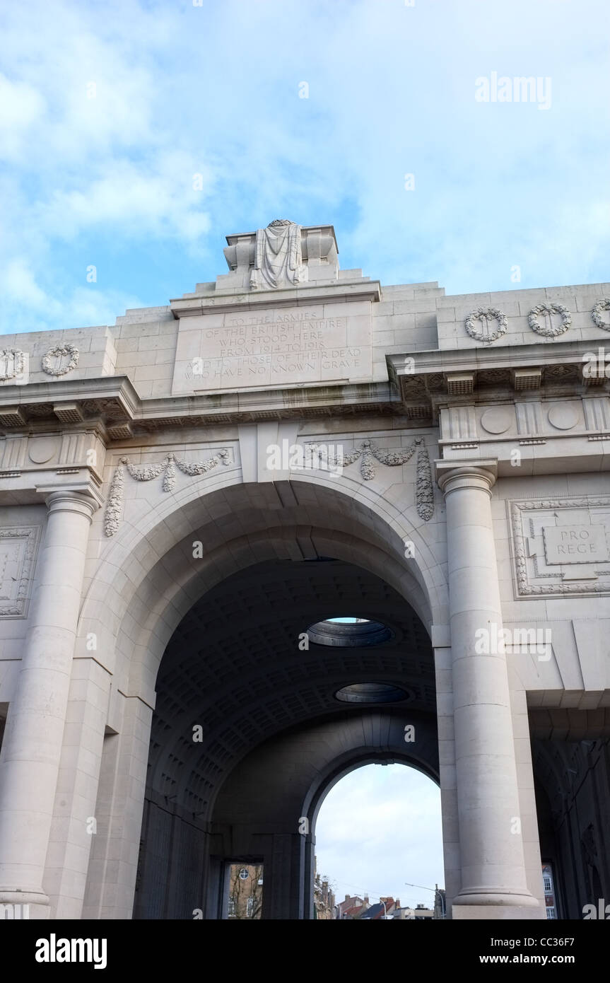 Memorial ypres soldiers hi-res stock photography and images - Alamy