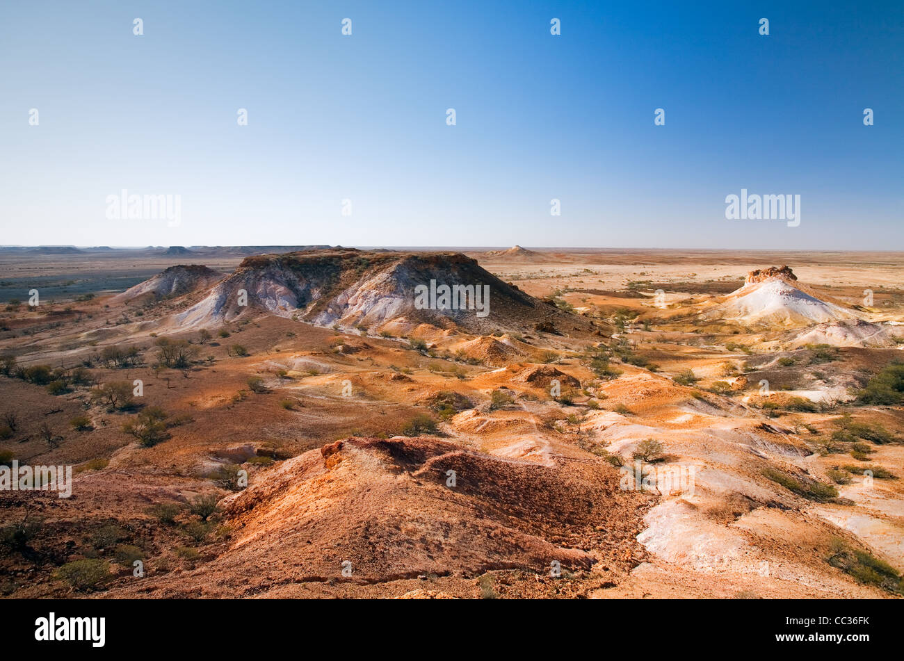 The Breakaways Reserve. Coober Pedy, South Australia, Australia Stock ...