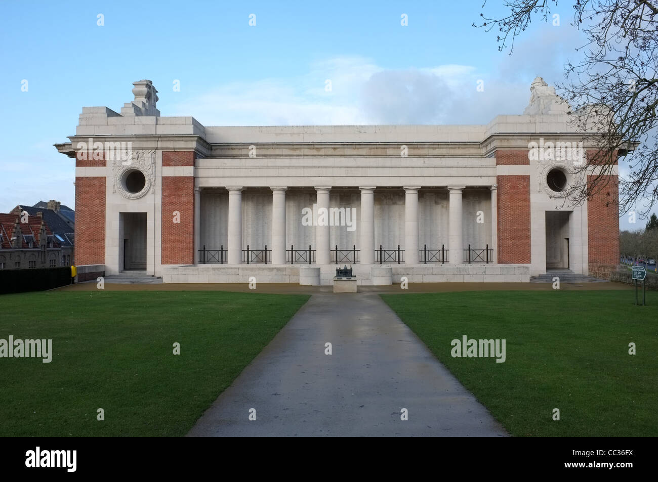 The Menin Gate Memorial. Ypres Belgium Stock Photo - Alamy