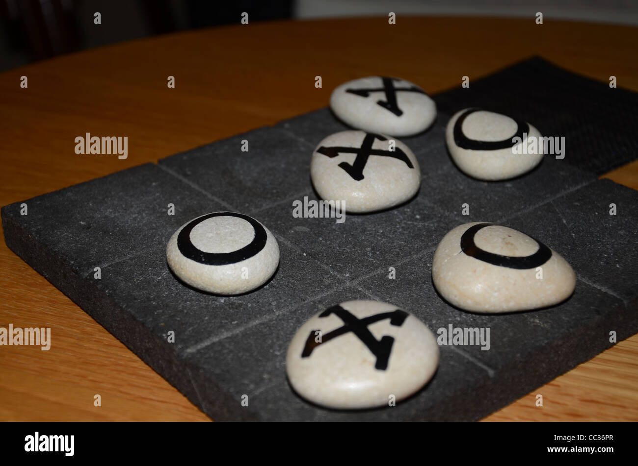 Cross and circle game hi-res stock photography and images - Alamy