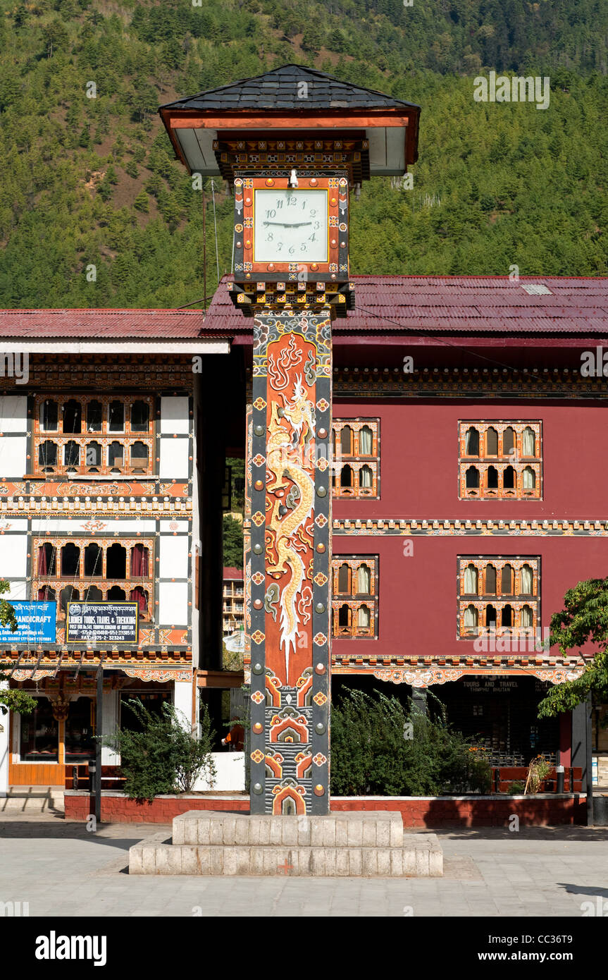 Clock tower square thimphu bhutan hi-res stock photography and images ...