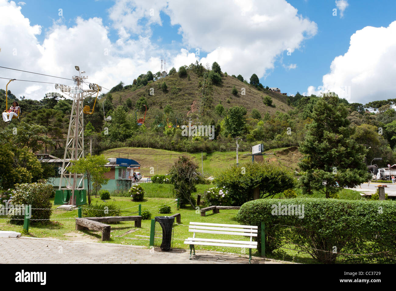 'Morro do Elefante' (Elephant Hill) scenic spot 1800 metres above sea ...