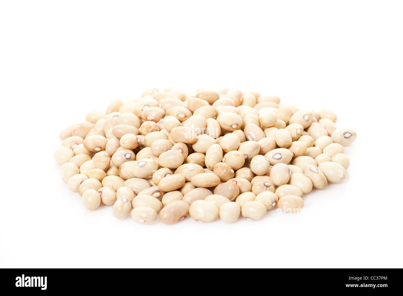 Beans isolated on white background Stock Photo - Alamy