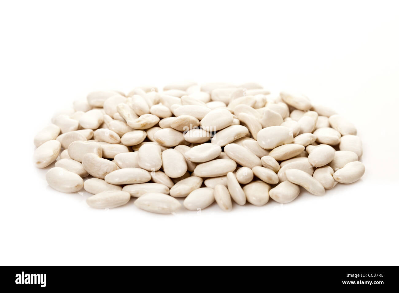 Beans isolated on white background Stock Photo - Alamy