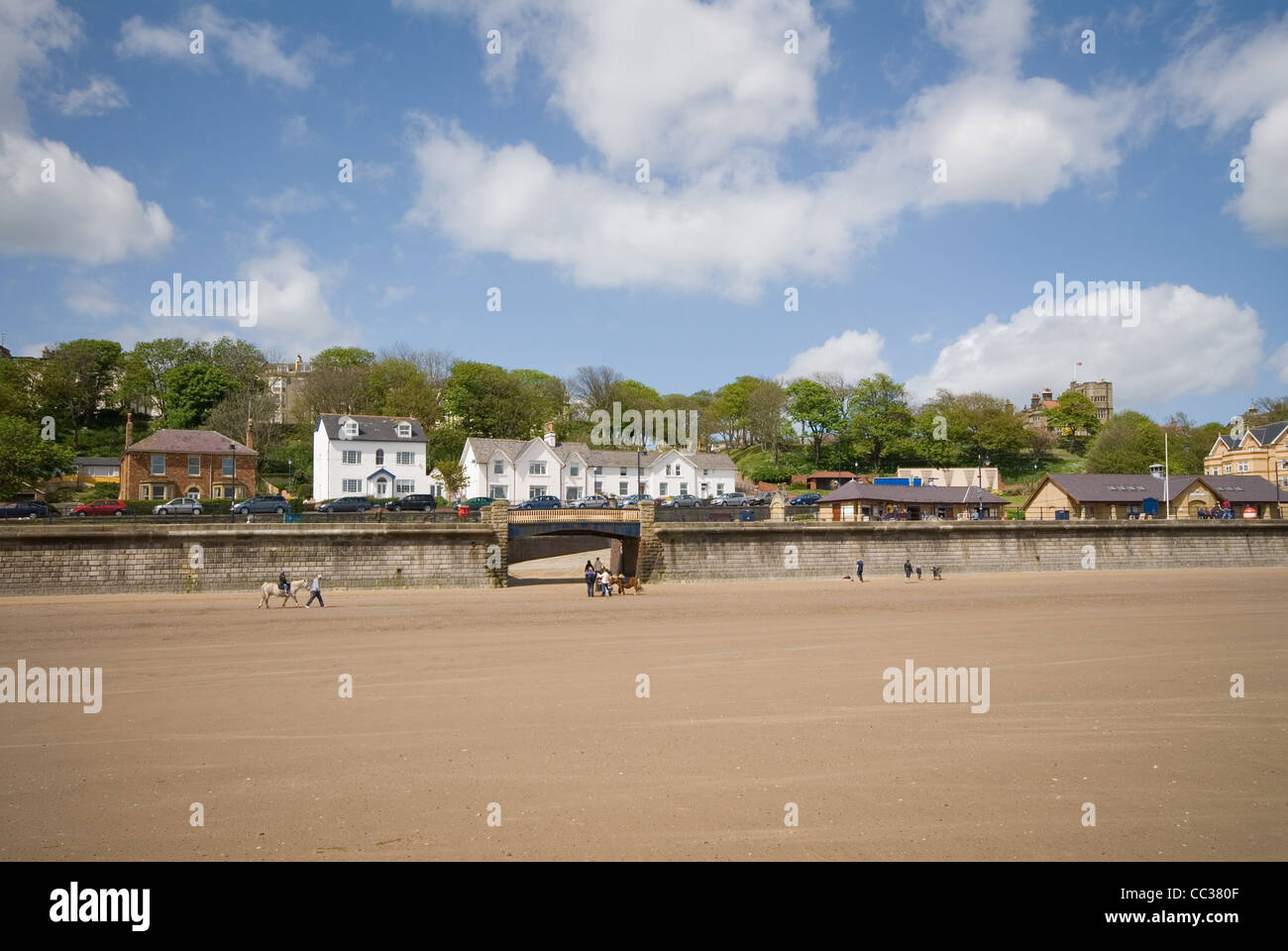 Filey Beach - Yorkshire Coast Stock Photo - Alamy