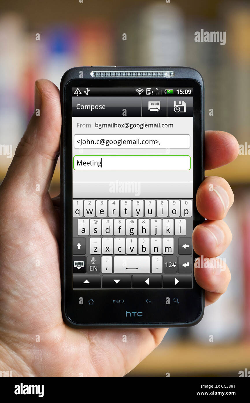 Gmail screen hi-res stock photography and images - Alamy