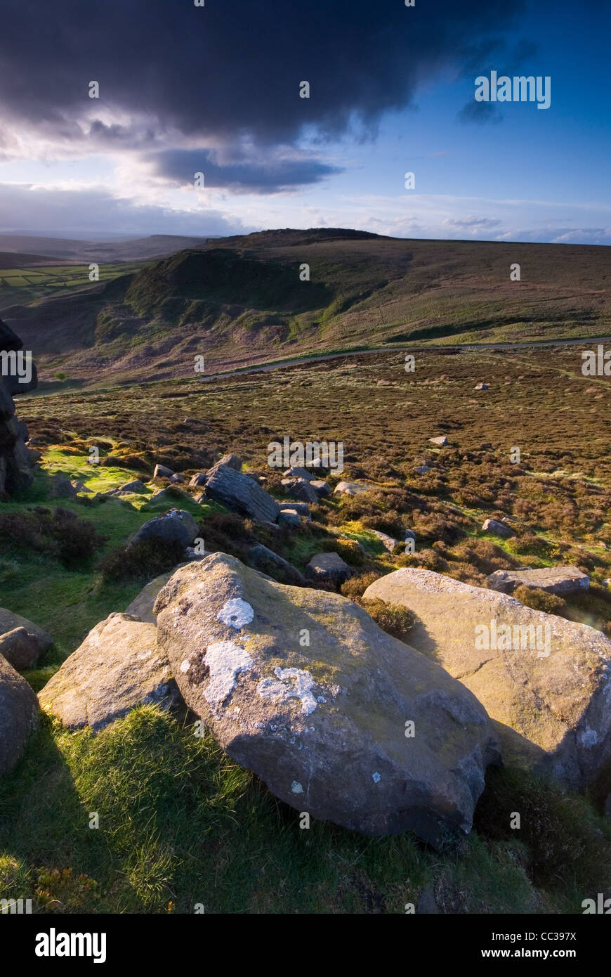Higher Tor in the Peak District National Park Stock Photo - Alamy