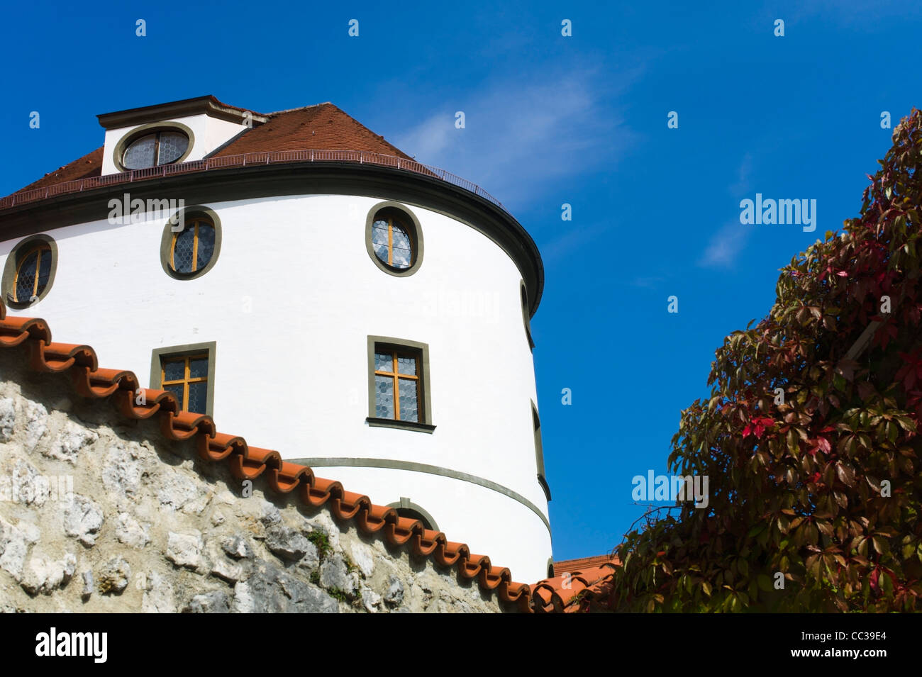 Fuessen Castle Fuessen Allgaeu Bavaria Germany Stock Photo - Alamy