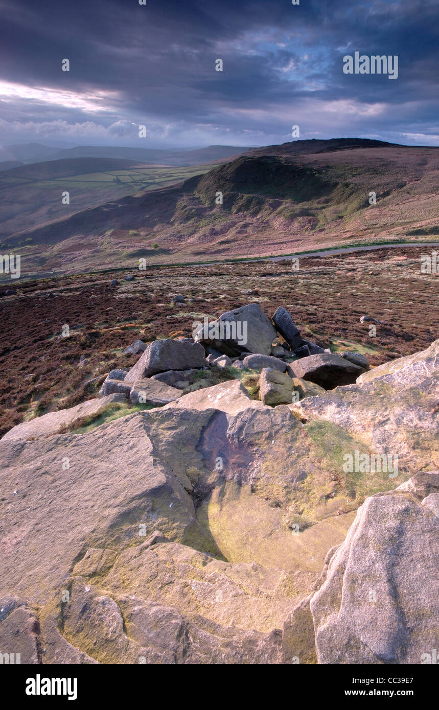 Higher Tor in the Peak District National Park Stock Photo - Alamy