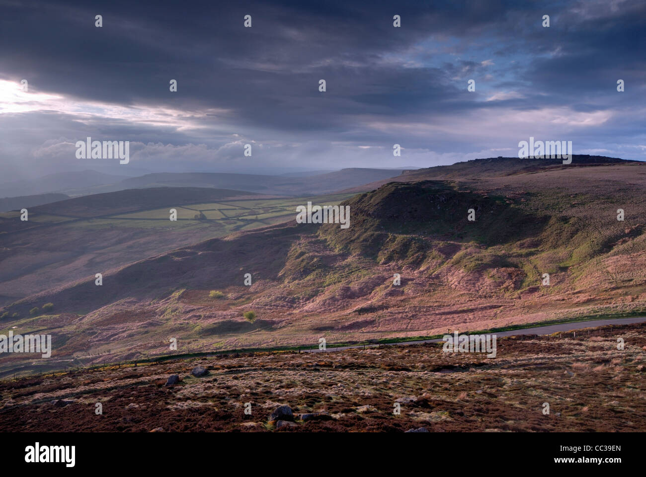 Higher Tor in the Peak District National Park Stock Photo - Alamy