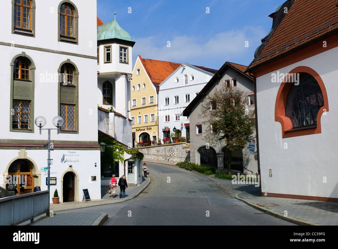 Fuessen Allgaeu Bavaria Germany Stock Photo - Alamy