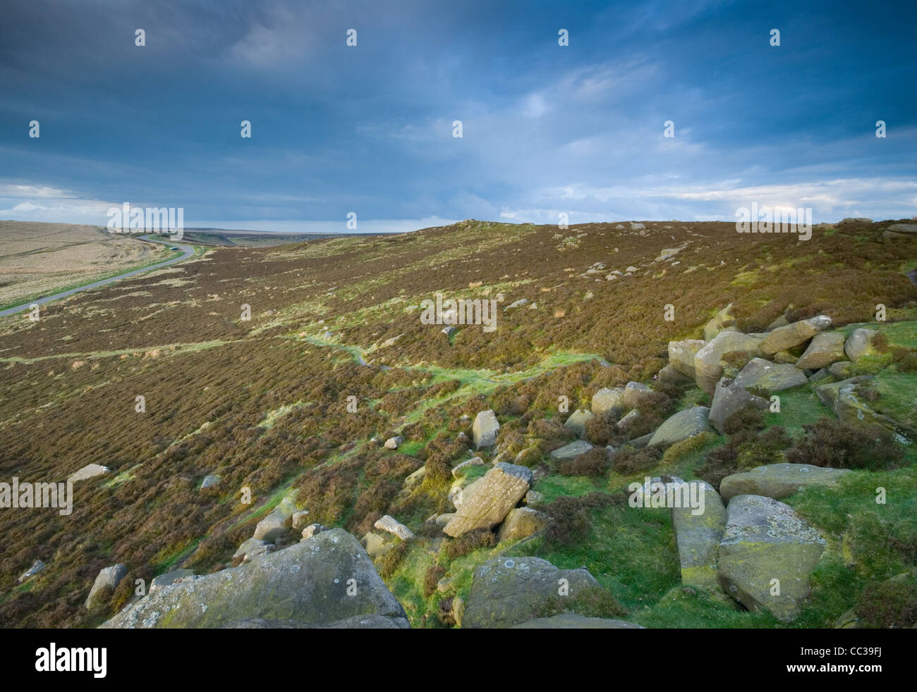 Higher Tor in the Peak District National Park Stock Photo - Alamy