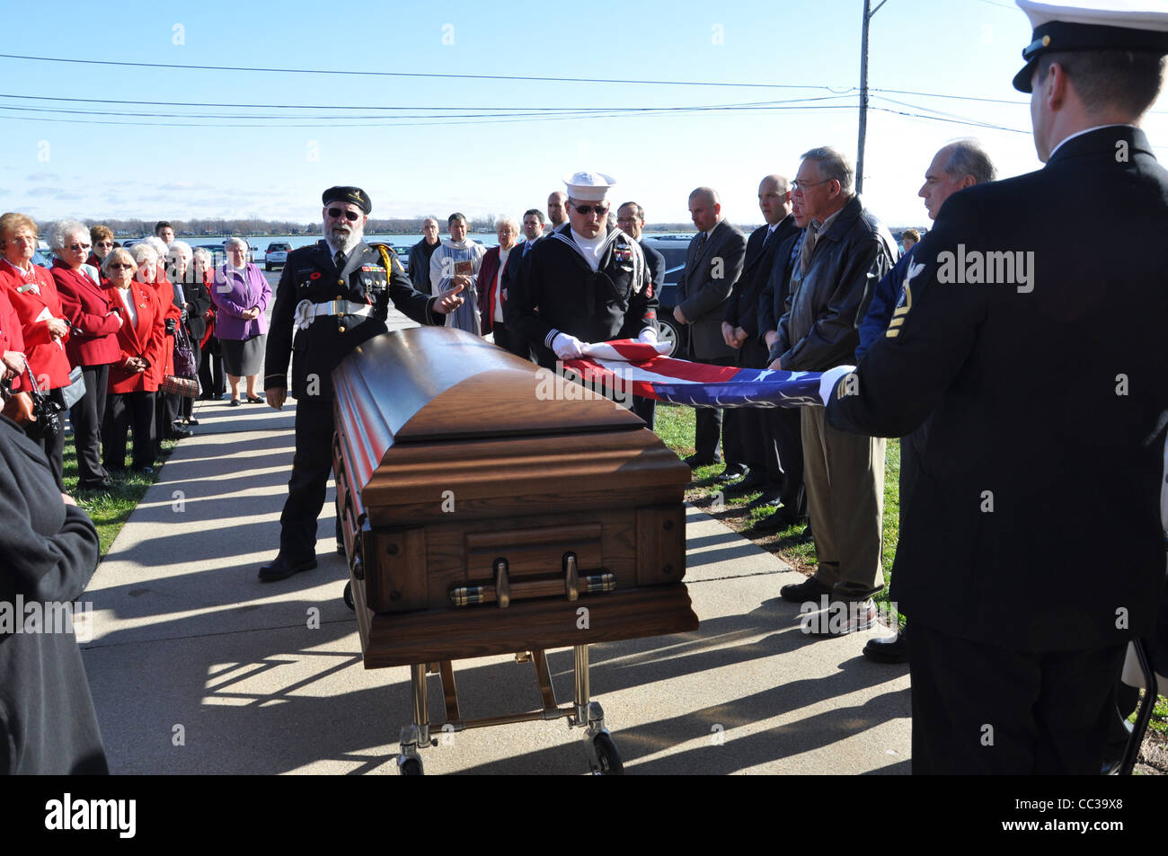 Military honors funeral program hi-res stock photography and images - Alamy