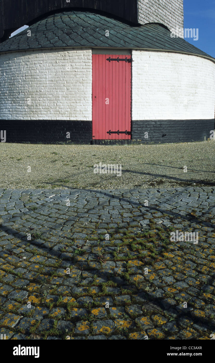 Windmill door, Bruges, Belgium Stock Photo - Alamy