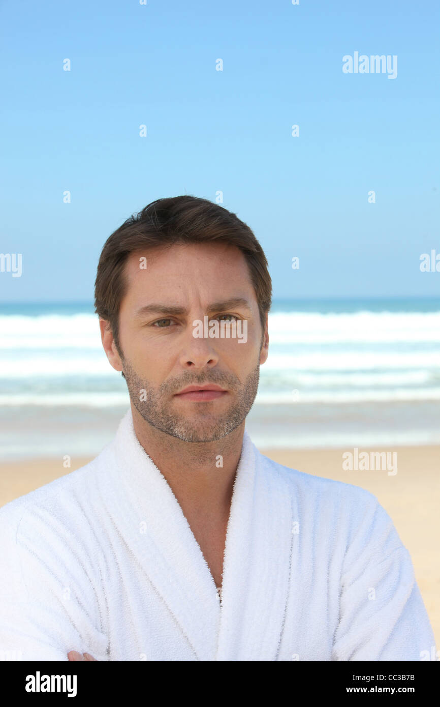 Man by the sea Stock Photo - Alamy