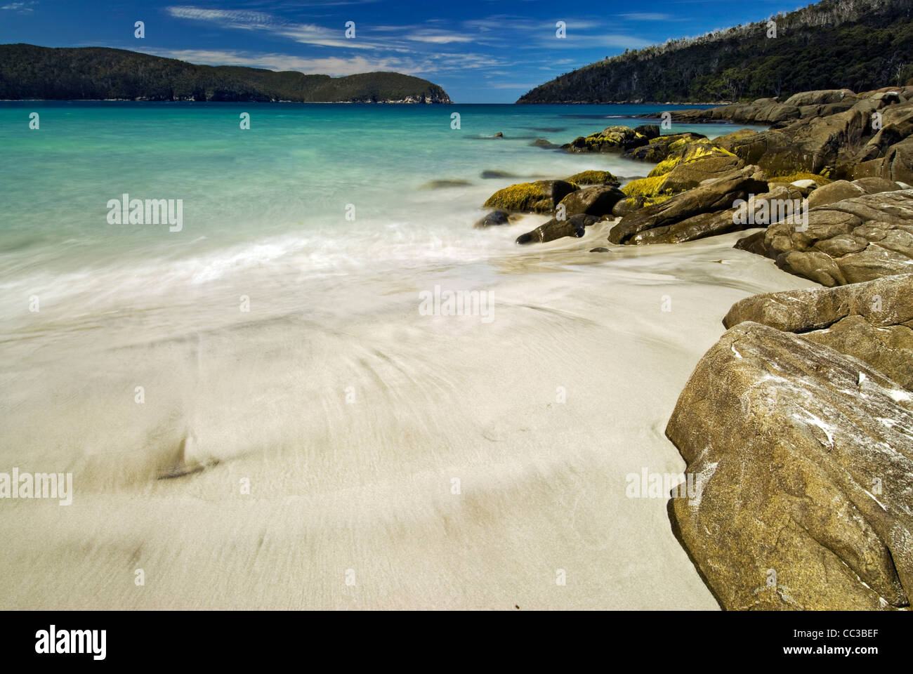 Fortescue Bay, Tasman National Park, Tasmania, Australia Stock Photo ...