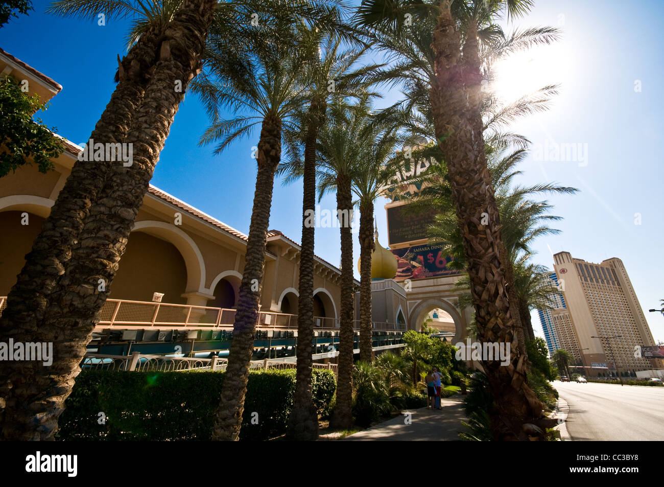 The sahara hotel las vegas hi-res stock photography and images - Alamy