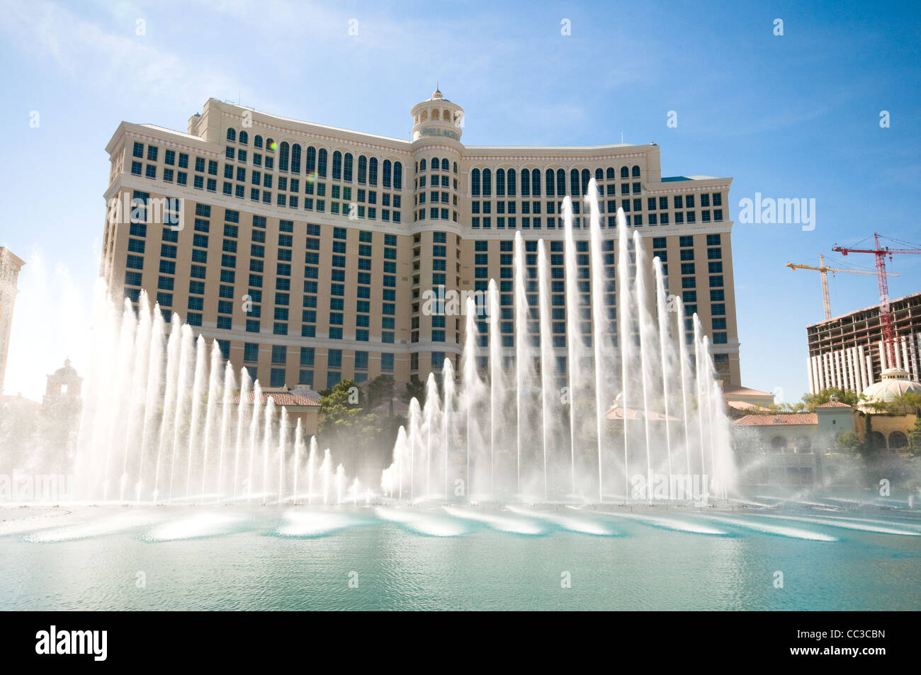 Bellagio Hotel and fountains, Las Vegas, Nevada Stock Photo - Alamy
