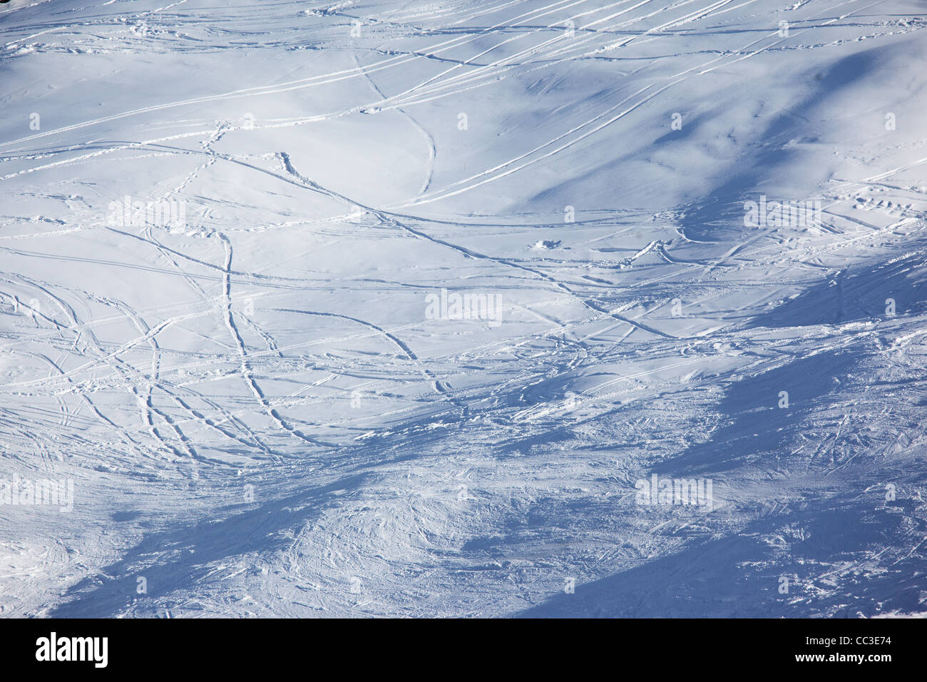 Ski slope background Stock Photo - Alamy