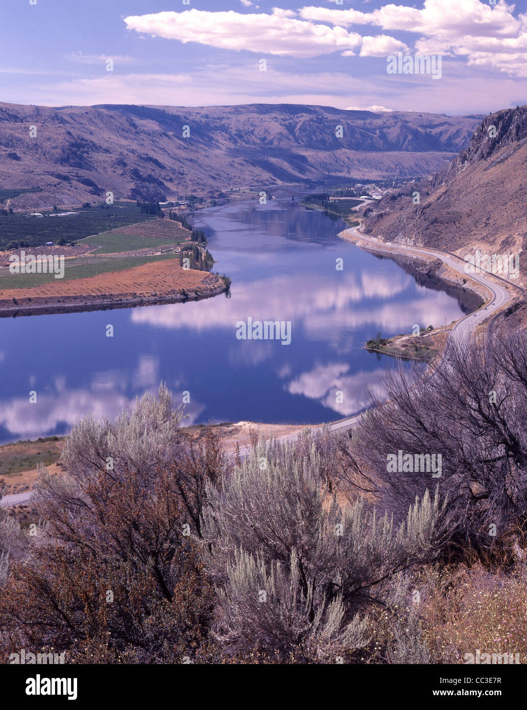 Columbia River- Washington State Stock Photo - Alamy
