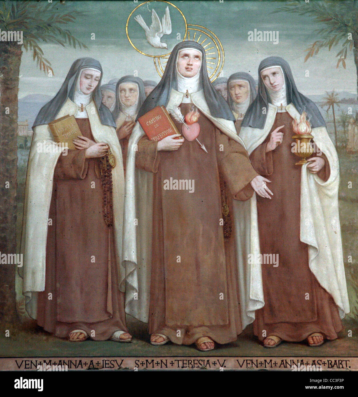 Bl. Anne of Jesus, Saint Teresa of Avila and Bl. Anne of St ...
