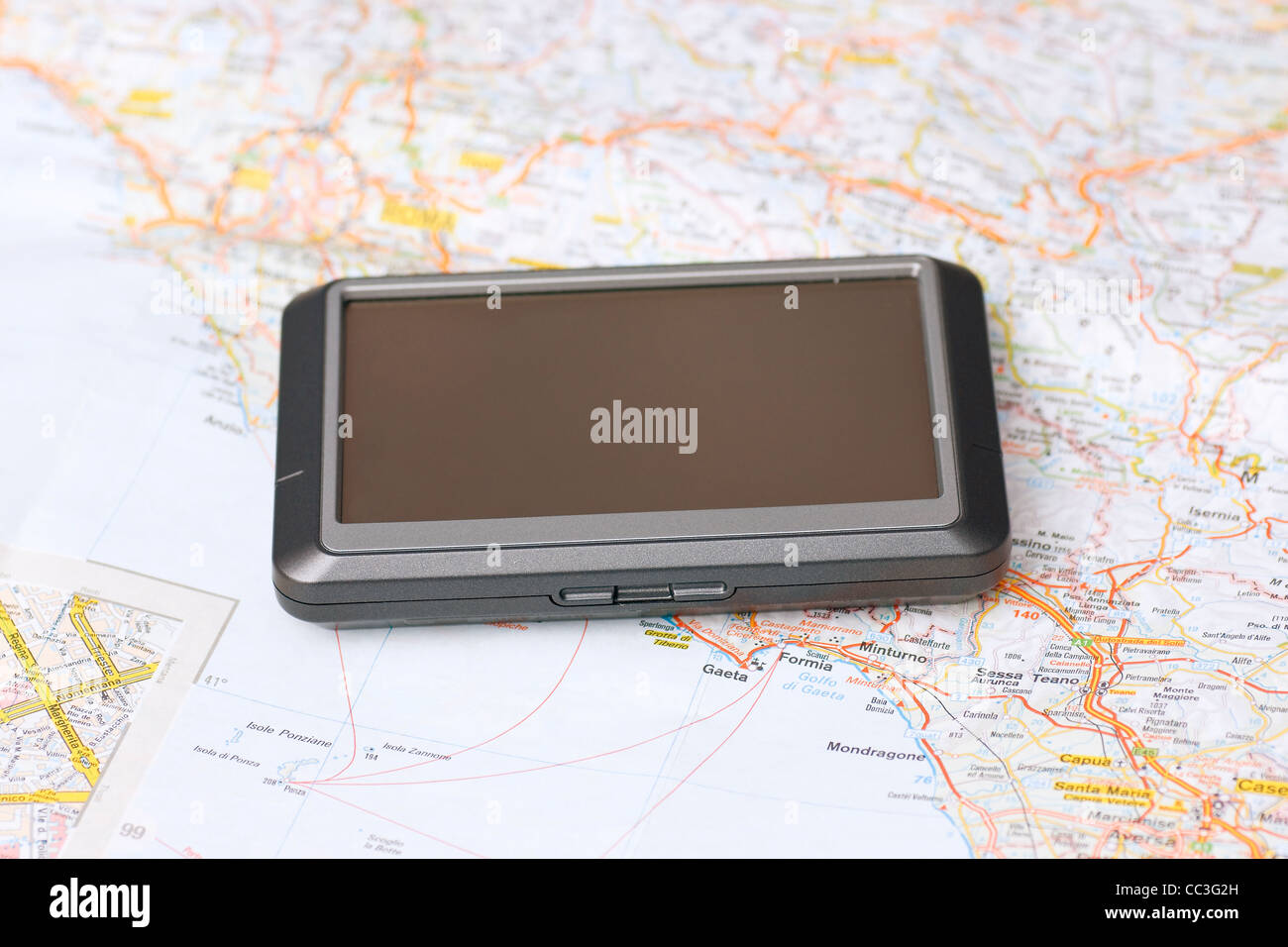 W gps hi-res stock photography and images - Alamy
