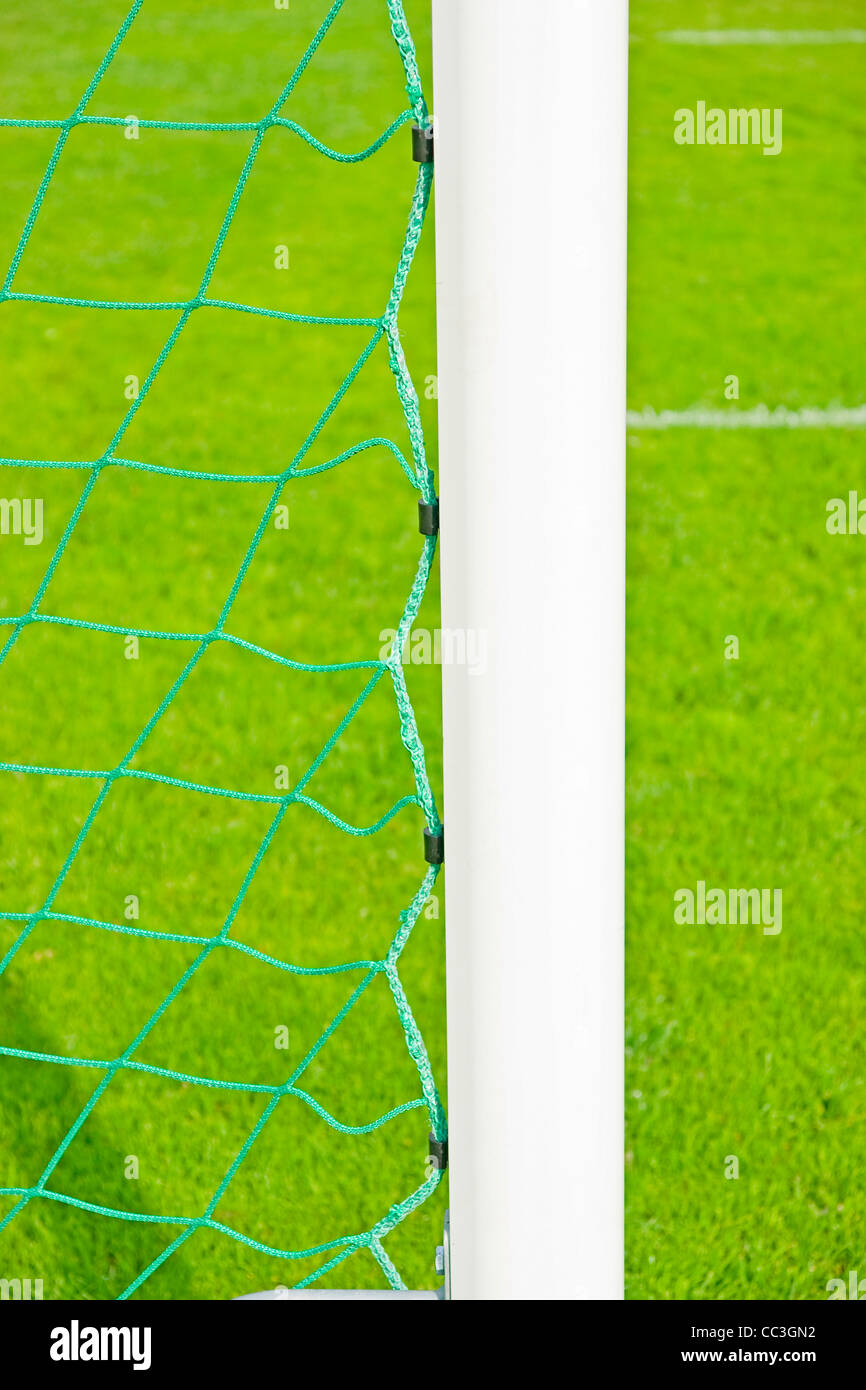 Soccer goal post and ball isolated hi-res stock photography and images ...