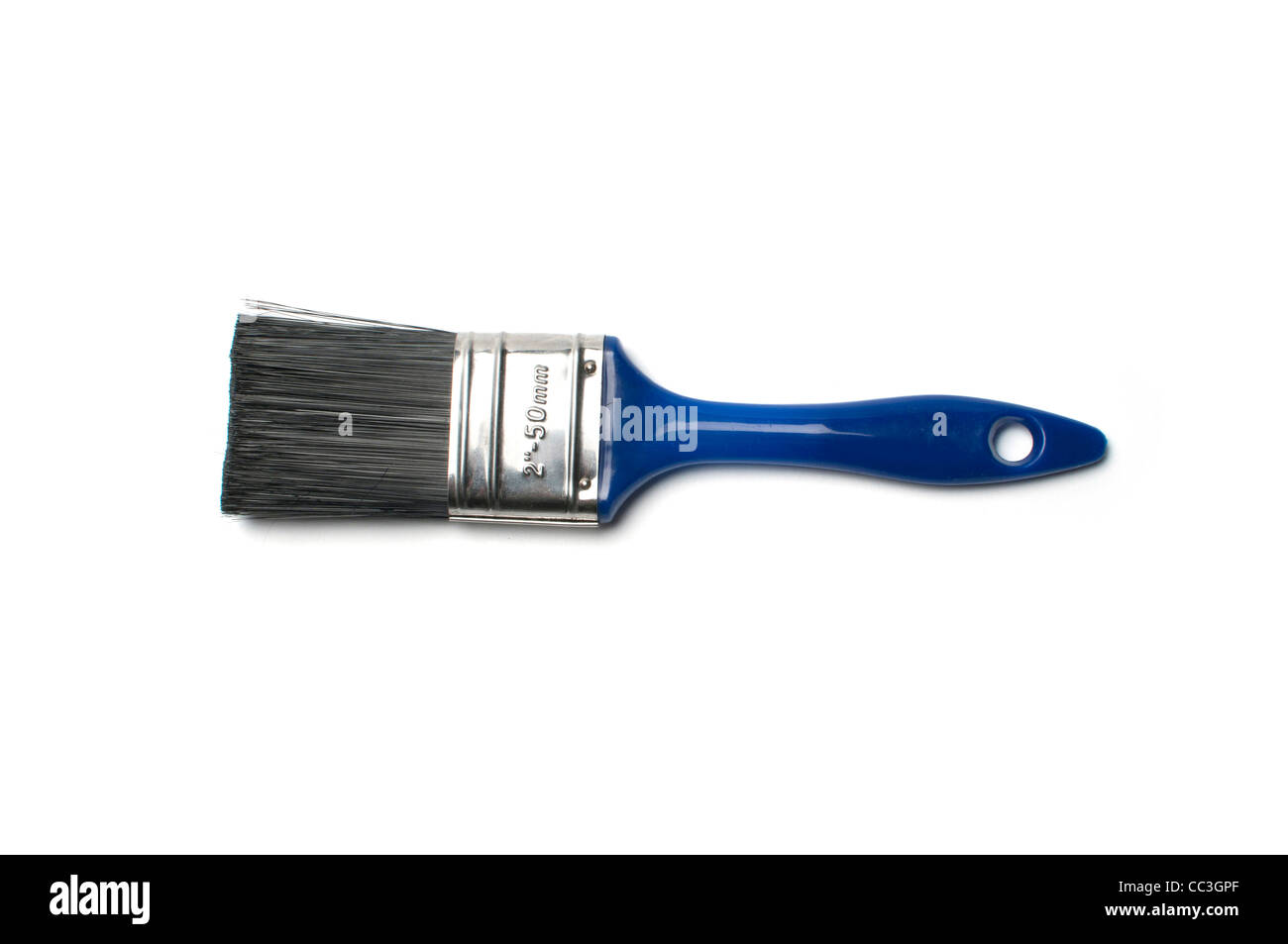 A blue paintbrush Stock Photo - Alamy