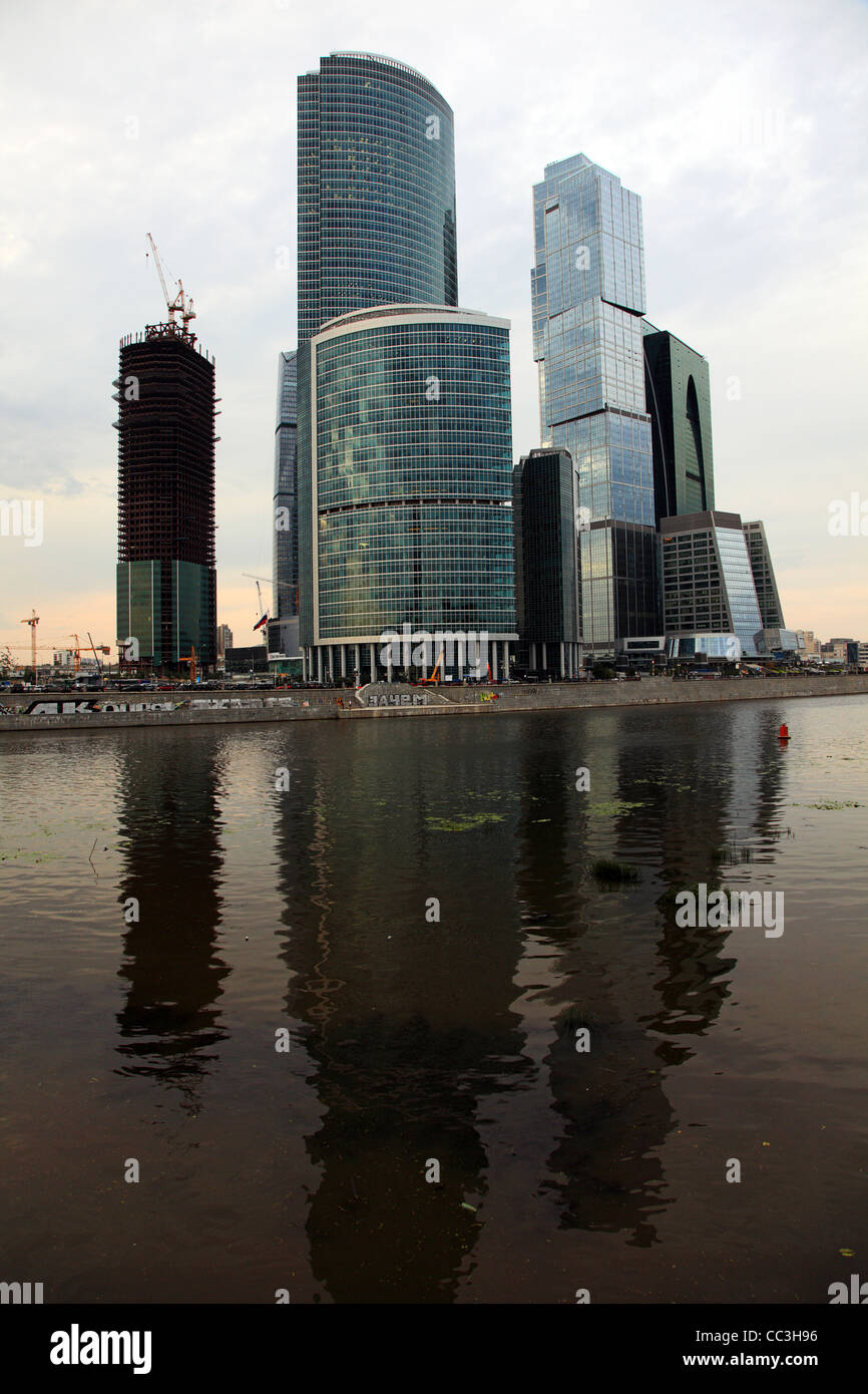 "Moscow city" business complex. Moscow, Russia Stock Photo - Alamy