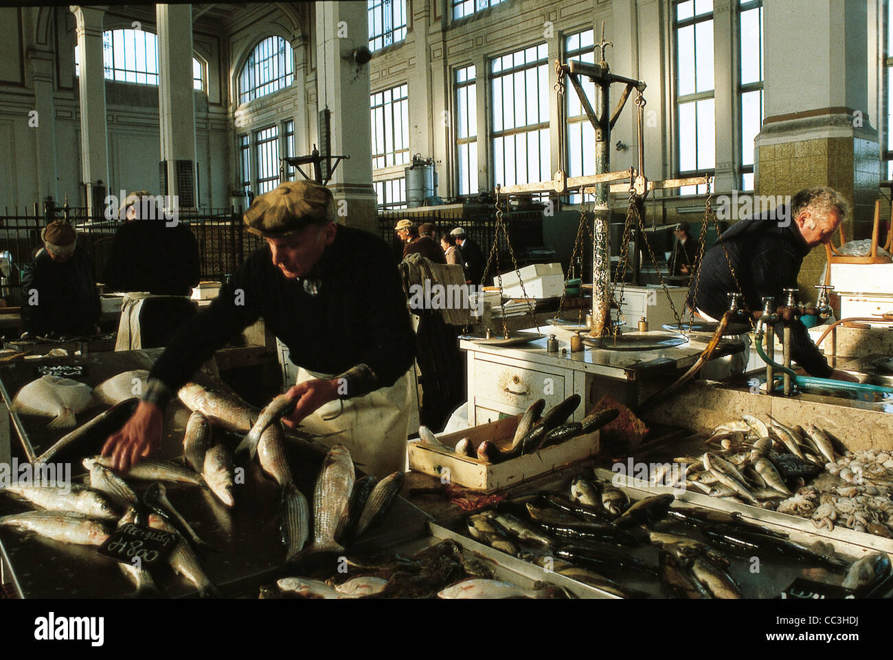 Trieste Friuli Fish Market Stock Photo - Alamy