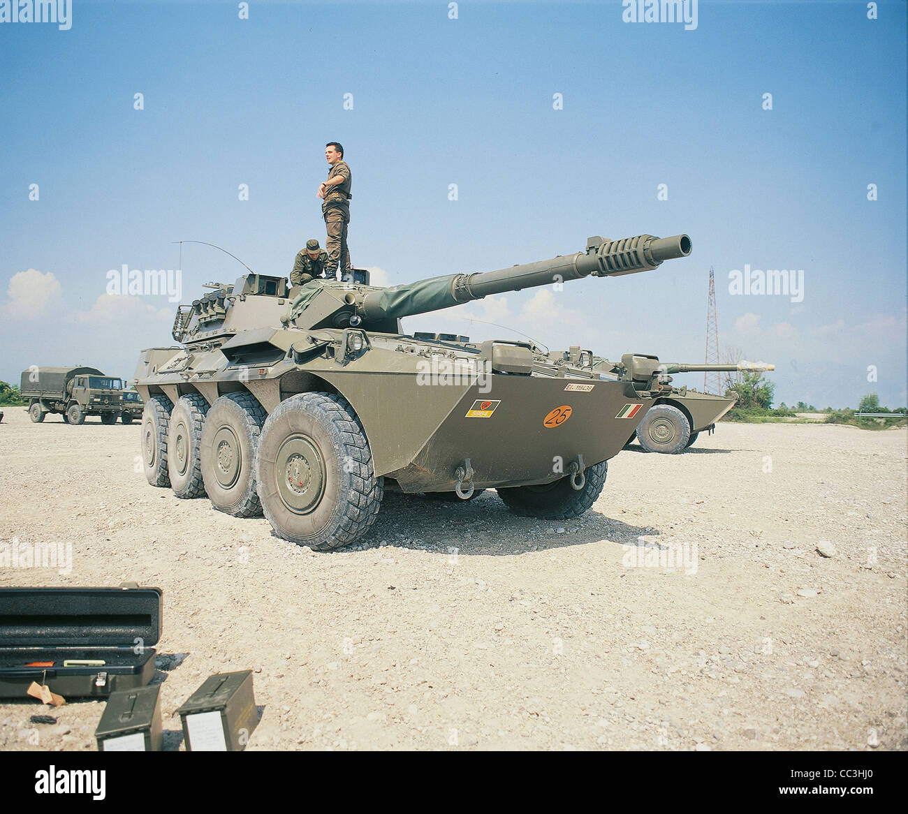 Military vehicles armored century italy hi-res stock photography and ...